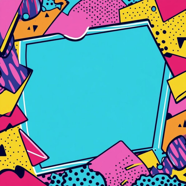 Baixe Fundo Abstrato Colorido com Formas Geométricas Backgrounds - Creative Fabrica