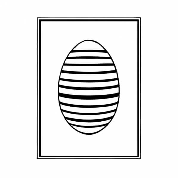 Download Striped Egg Design Coloring pages Online - Creative Fabrica