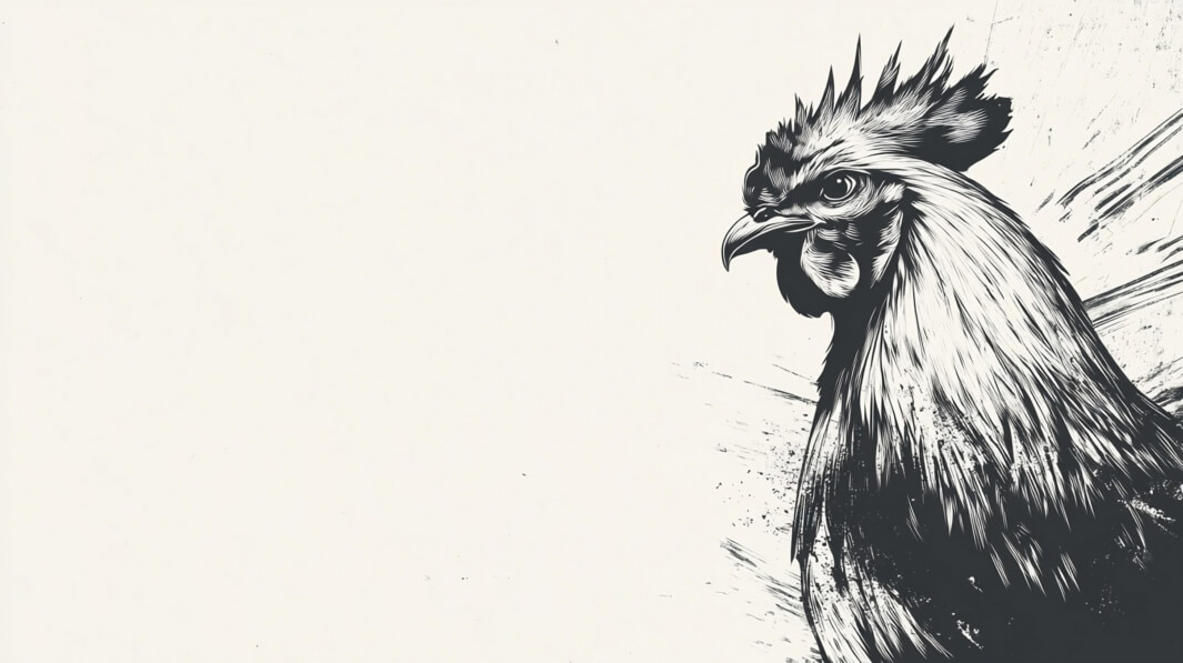 Download Illustration of a Rooster Backgrounds Online - Creative Fabrica
