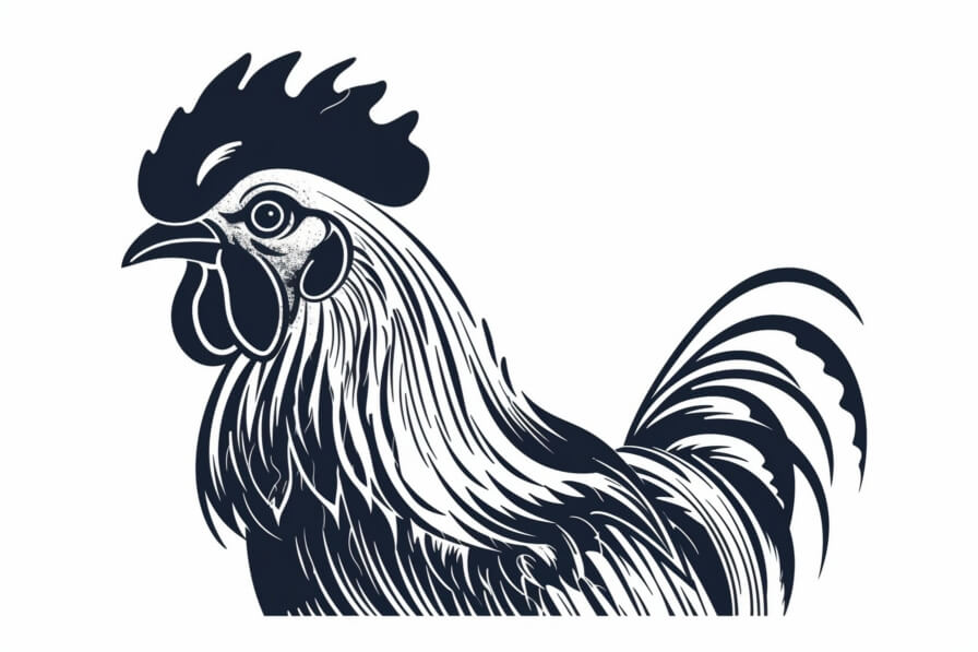 Download Stylized Rooster Illustration Backgrounds Online - Creative ...