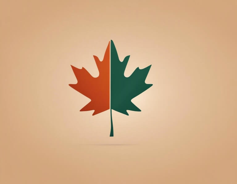 Download Stylized Maple Leaf Illustration Backgrounds Online - Creative ...