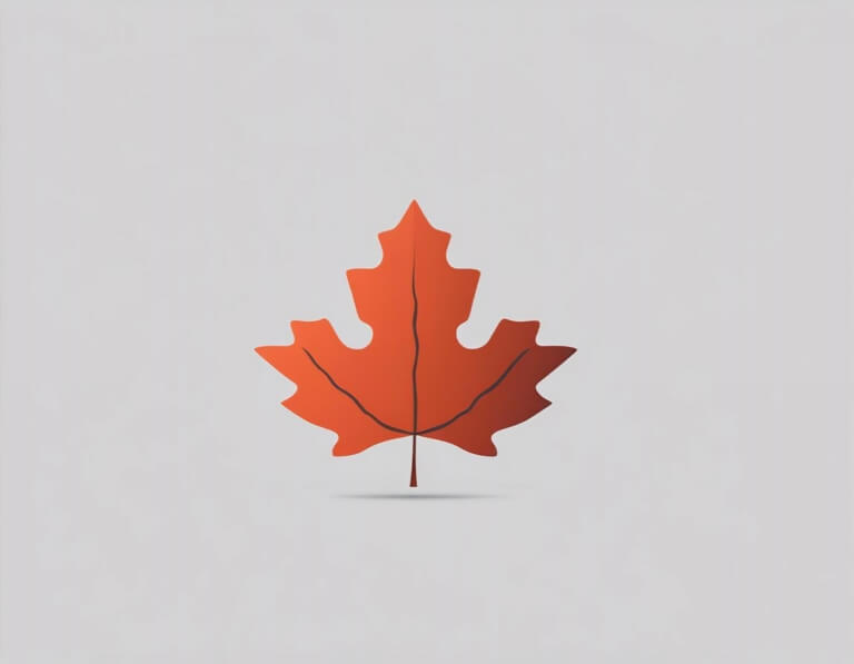 Download Stylized Red Maple Leaf Backgrounds Online - Creative Fabrica