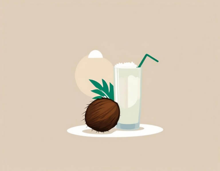 Descarga Bebida Refrescante de Coco con Coco Fondos En Línea - Creative ...
