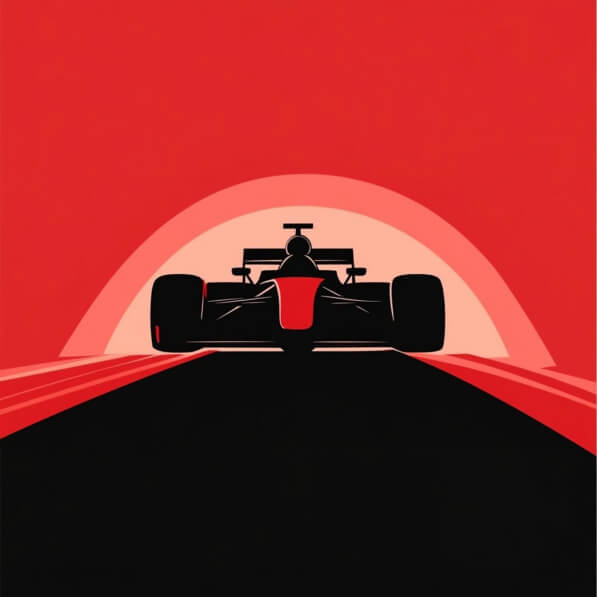 Download Stylized Racing Car Silhouette Backgrounds Online - Creative ...