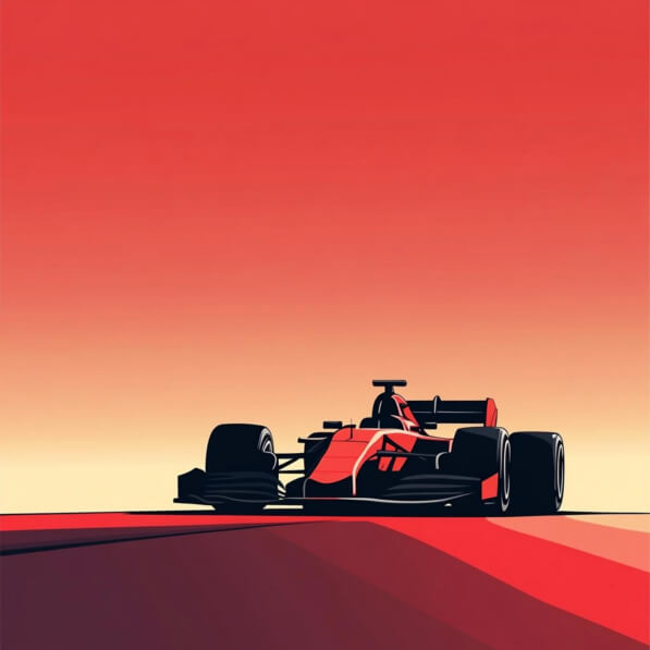 Download Stylized Racing Car Silhouette Backgrounds Online - Creative ...