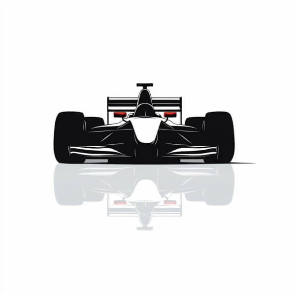 Download Stylized Formula 1 Racing Car Illustration Backgrounds Online ...
