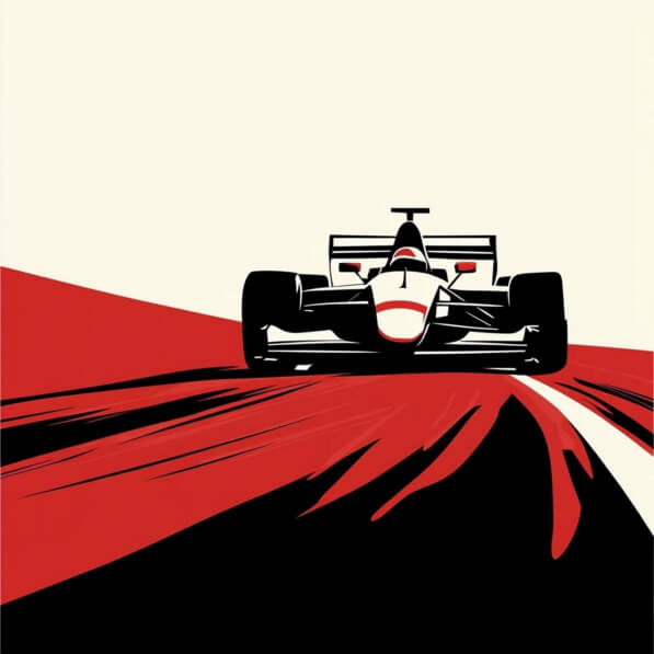 Download Stylized Racing Car in Motion Backgrounds Online - Creative ...