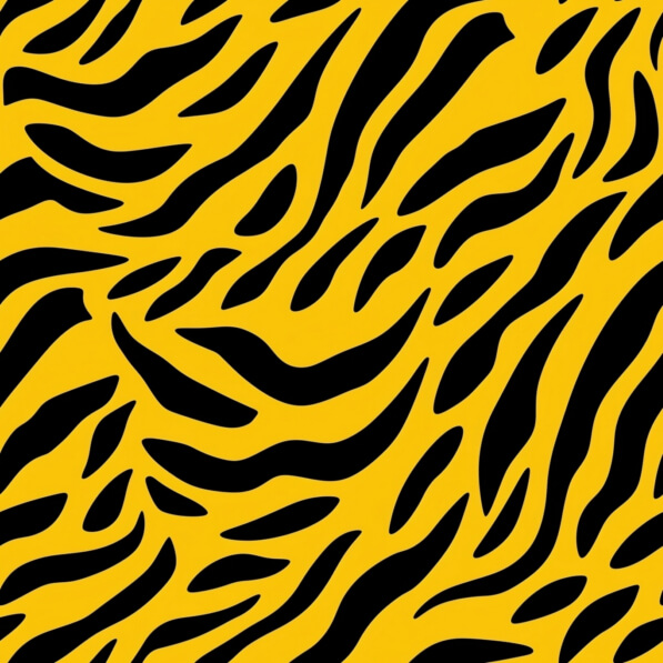 Download Bold Tiger Stripe Pattern in Black and Yellow Patterns Online ...