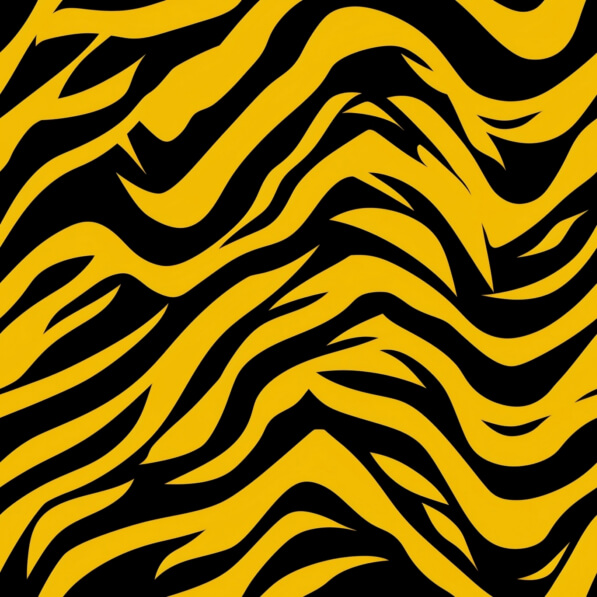 Download Bold Black and Yellow Tiger Stripe Pattern Patterns Online - Creative Fabrica