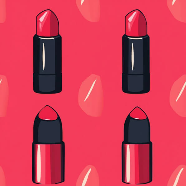 Descarga Patrón de Labiales sobre Fondo Rosa Patrones En Línea ...