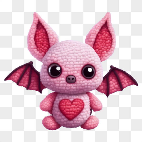 Download Cute Cartoon Pink Bat Character Cartoons Online - Creative Fabrica