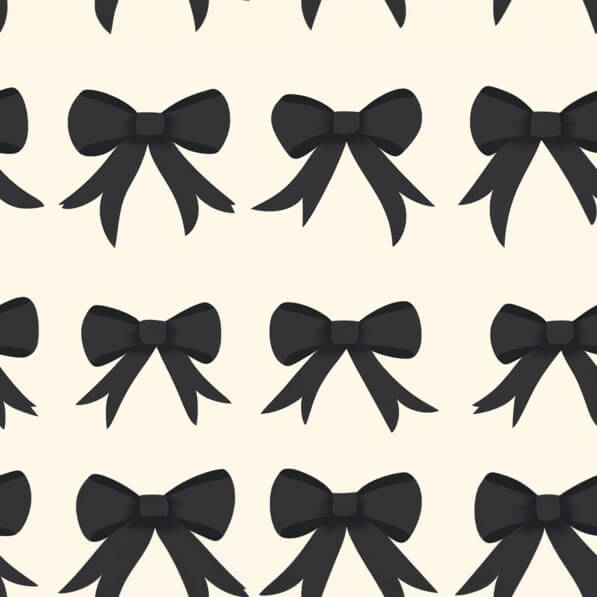 Descarga Patrón de lazos negros sobre fondo beige Patrones En Línea ...