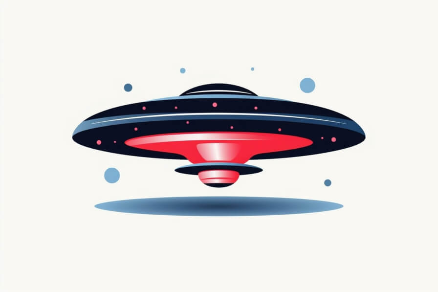 Download Stylized UFO Hovering in Space Backgrounds Online - Creative ...