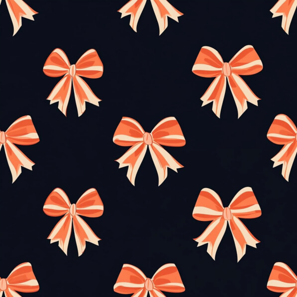 Descarga Patrón de lazos decorativos sobre fondo oscuro Patrones En ...