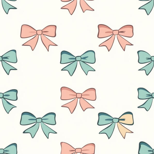 Download Colorful Bow Pattern Patterns Online - Creative Fabrica