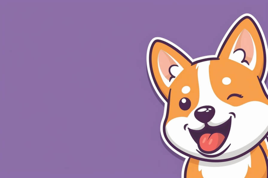 Download Playful Cartoon Corgi Backgrounds Online - Creative Fabrica