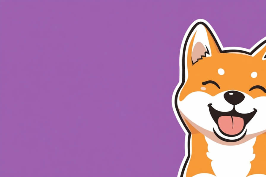 Download Smiling Shiba Inu Dog Illustration Backgrounds Online ...