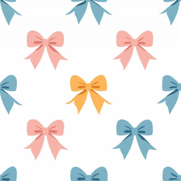 Download Colorful Bow Pattern Patterns Online - Creative Fabrica