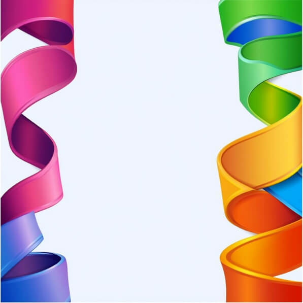 Download Colorful Abstract Ribbons Backgrounds Online - Creative Fabrica