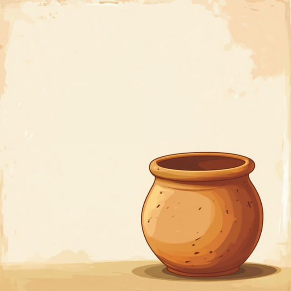 Download Earthen Pot on Neutral Background Backgrounds Online ...