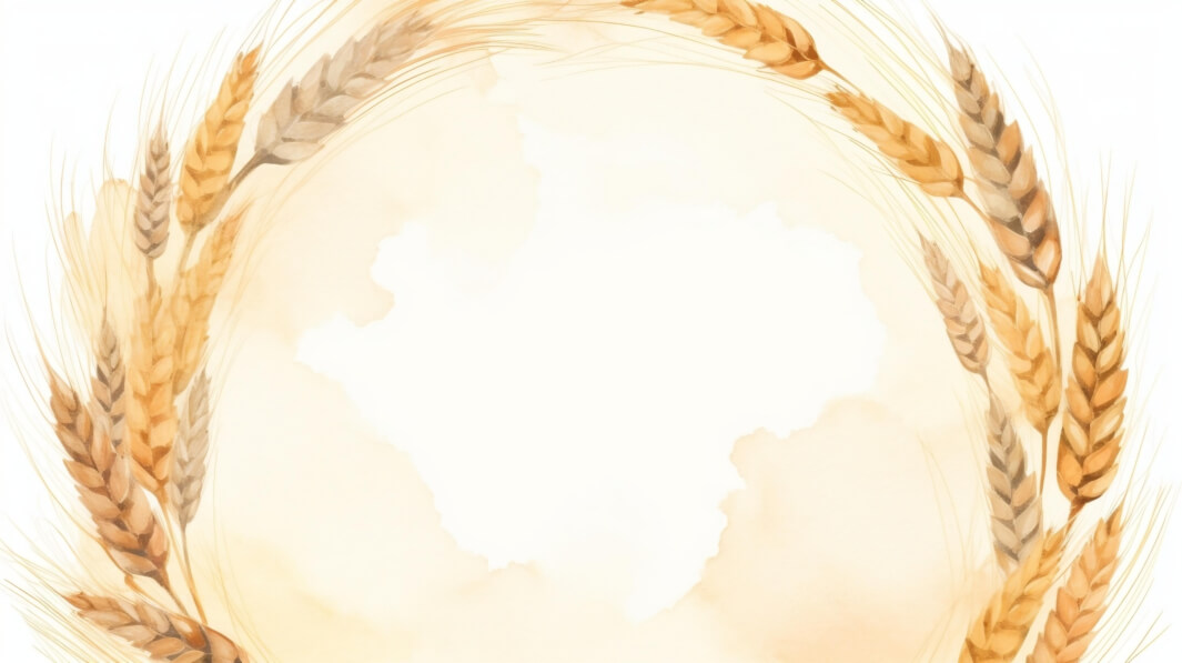 Download Watercolor Wheat Frame Backgrounds Online - Creative Fabrica