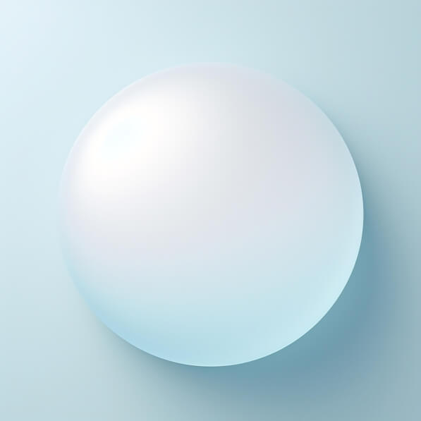 Download Translucent Sphere on Light Blue Background Backgrounds Online ...