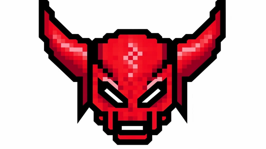 Download Pixel Art Bull Head Backgrounds Online - Creative Fabrica