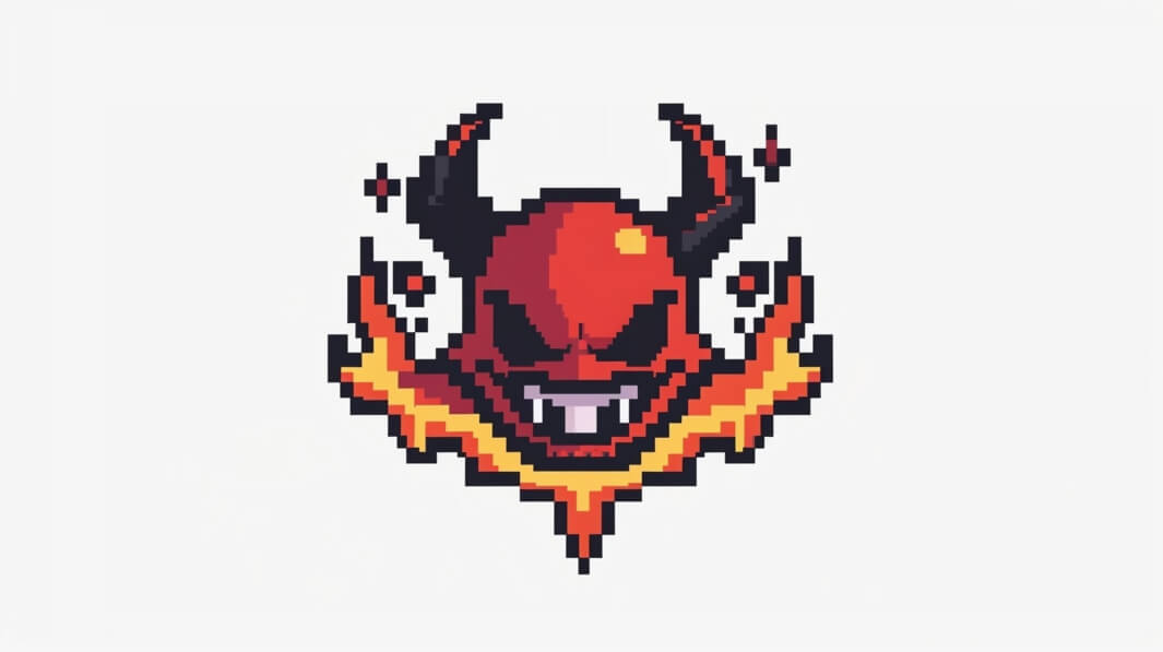 Download Pixel Art Devil Character Backgrounds Online - Creative Fabrica