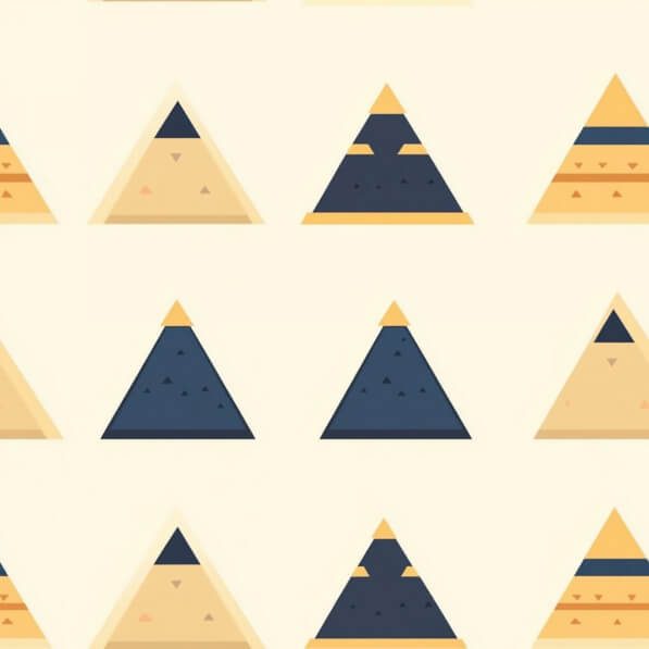 Descarga Patrón Triangular Geométrico Patrones En Línea - Creative Fabrica