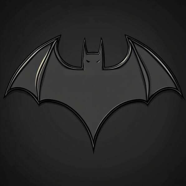 Download Stylized Black Bat Symbol Backgrounds Online - Creative Fabrica