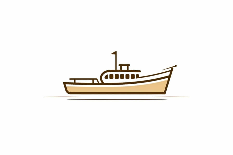 Download Stylized Boat Illustration Backgrounds Online - Creative Fabrica