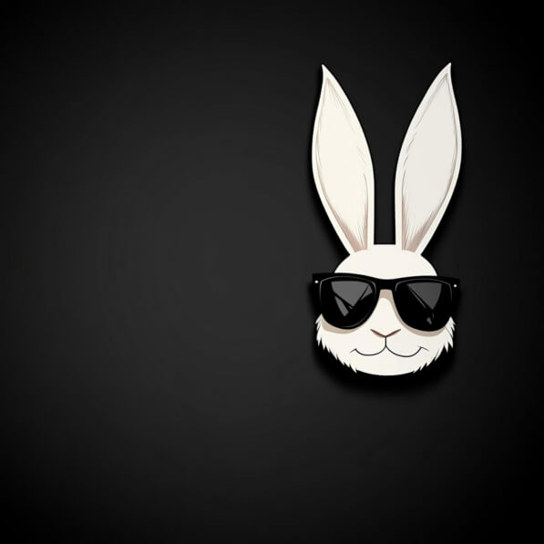 Download Cool Rabbit Illustration Backgrounds Online - Creative Fabrica