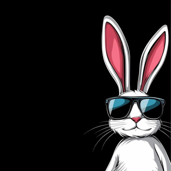Download Cool Cartoon Rabbit in Sunglasses Backgrounds Online ...