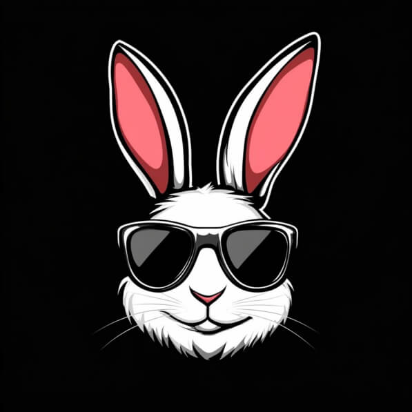 Download Cool Rabbit Character Backgrounds Online - Creative Fabrica