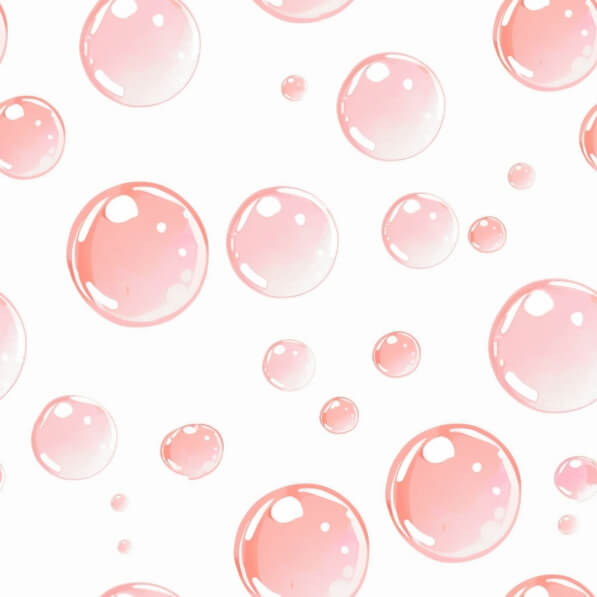 Download Pink Bubbles Pattern on White Background Patterns Online ...