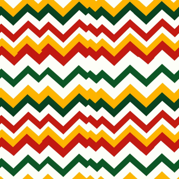 Download Levendig zigzagpatroon in rood, geel en groen Patronen online ...