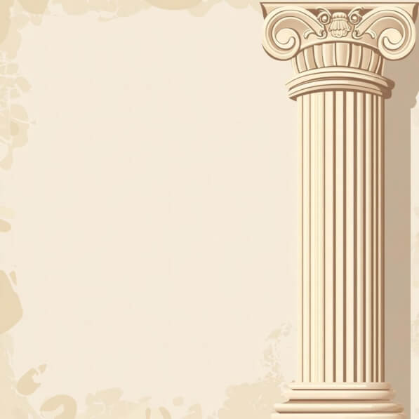 Download Ornate Corinthian Column on Beige Background Backgrounds ...