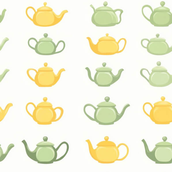 Download Colorful Teapot Pattern Patterns Online - Creative Fabrica