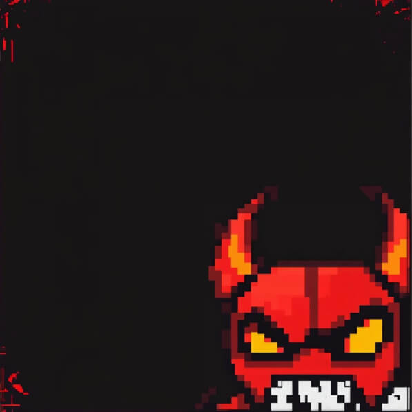 Download Red Devil Pixel Art Character Backgrounds Online - Creative ...