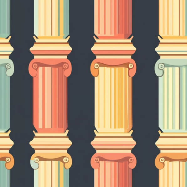 Download Stylized Pattern of Classical Columns Patterns Online ...