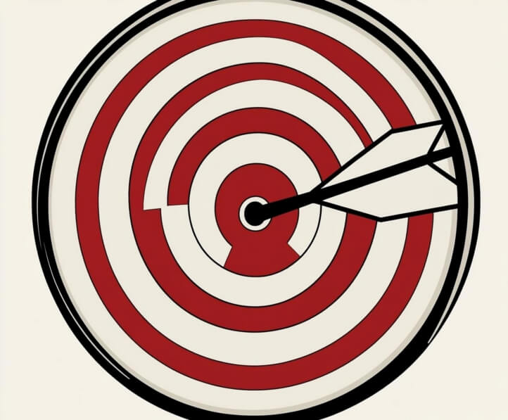 Download Bullseye Target with Arrow Backgrounds Online - Creative Fabrica