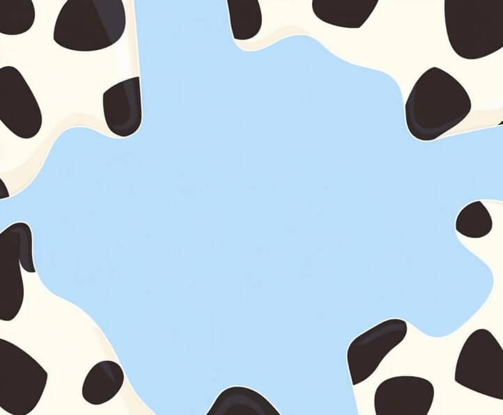 Download Abstract Cow Spot Design with Blue Background Backgrounds ...