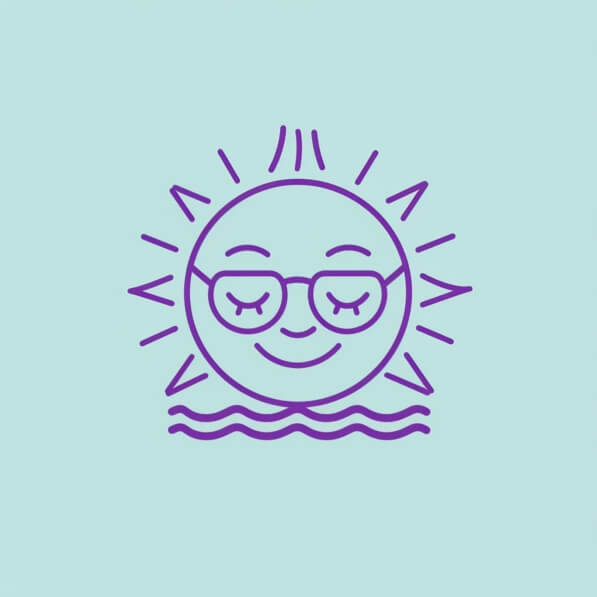 Download Cheerful Sun Illustration Backgrounds Online - Creative Fabrica