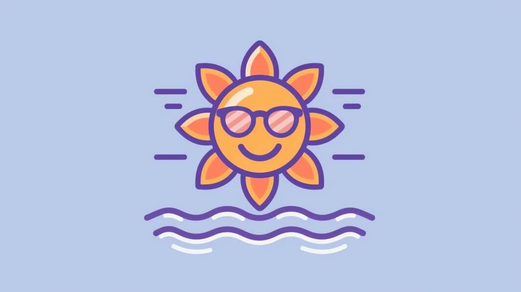 Download Cheerful Sun Illustration Backgrounds Online - Creative Fabrica