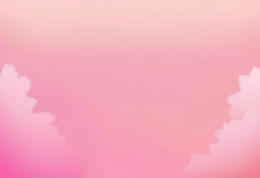 Download Soft Pink Gradient Background with Cloud Shapes Backgrounds ...