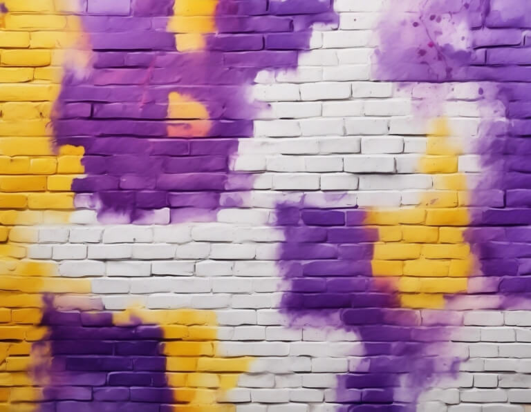 Download Abstract Mural on Brick Wall Backgrounds Online - Creative Fabrica
