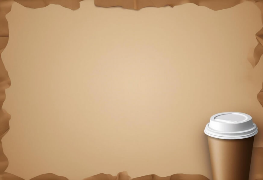 Download Torn Paper Background with Coffee Cup Backgrounds Online ...