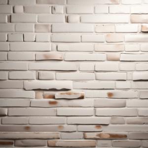 Aged and weathered brick wall in a haphazard pattern stock photo ...