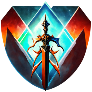 Download Colorful Dungeons & Dragons Shield PNG Online - Creative Fabrica