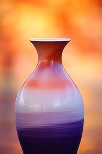 Vibrant Stained Glass Window with Abstract Multicolored Design stock ...